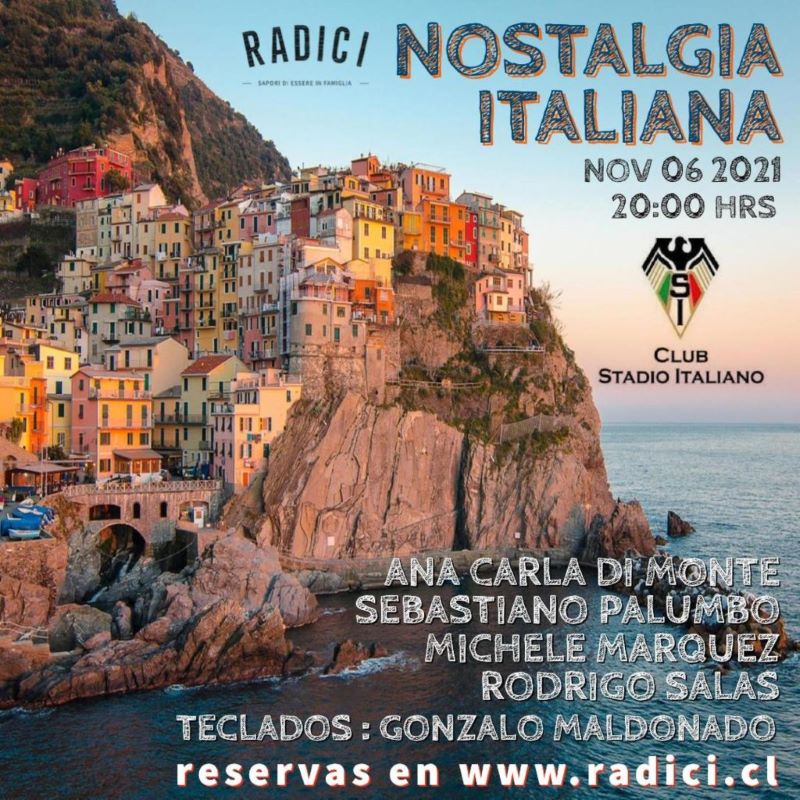 "Nostalgia italiana", un evento para viajar a Italia - itChile