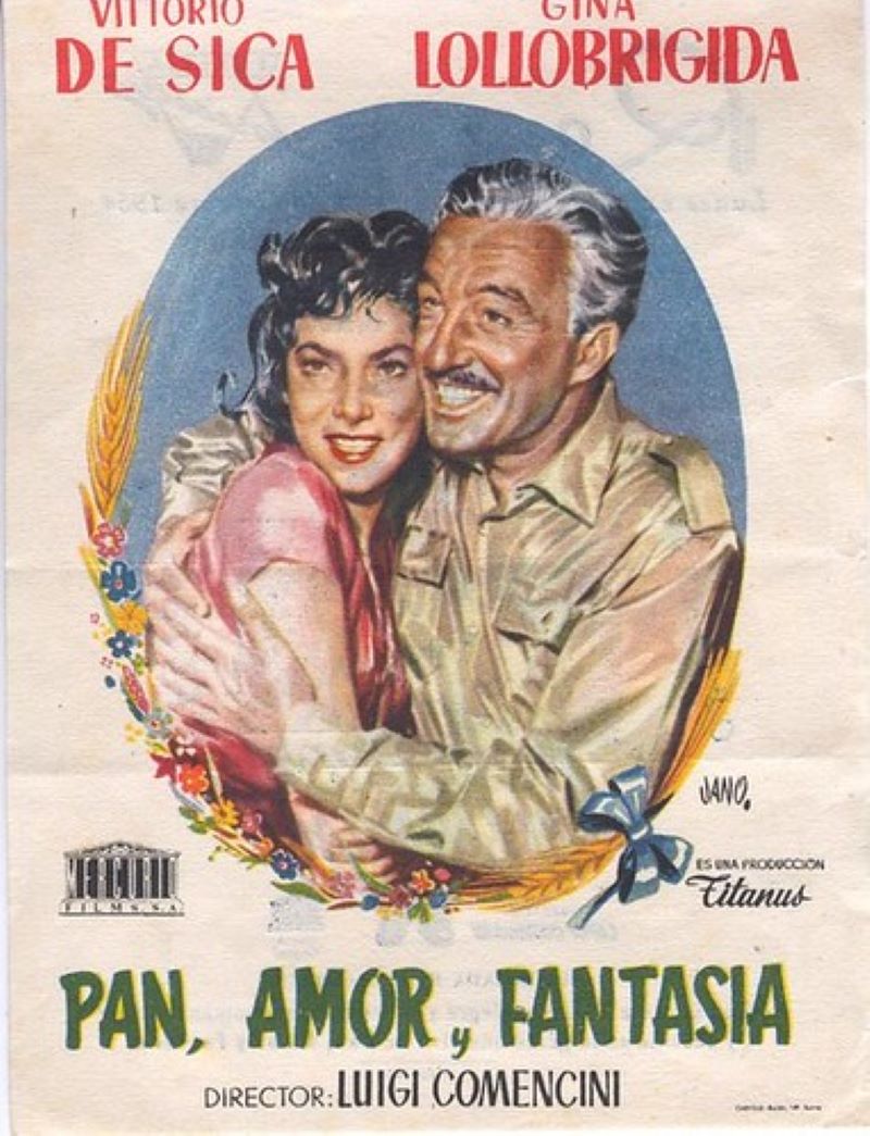 Pan, amor y..., una de la sagas más famosas del cine italiano