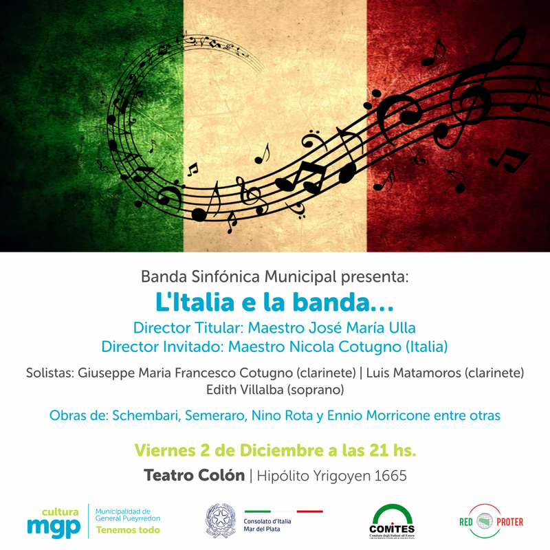 Una noche de música italiana - itMarDelPlata